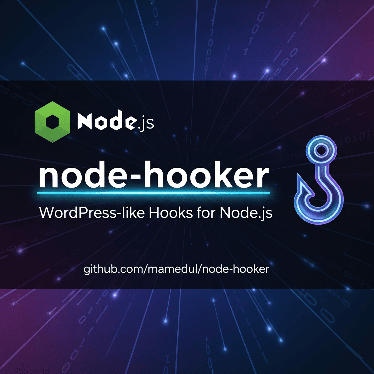 node-hooker | WordPress-like Hooks for Node.js & JavaScript